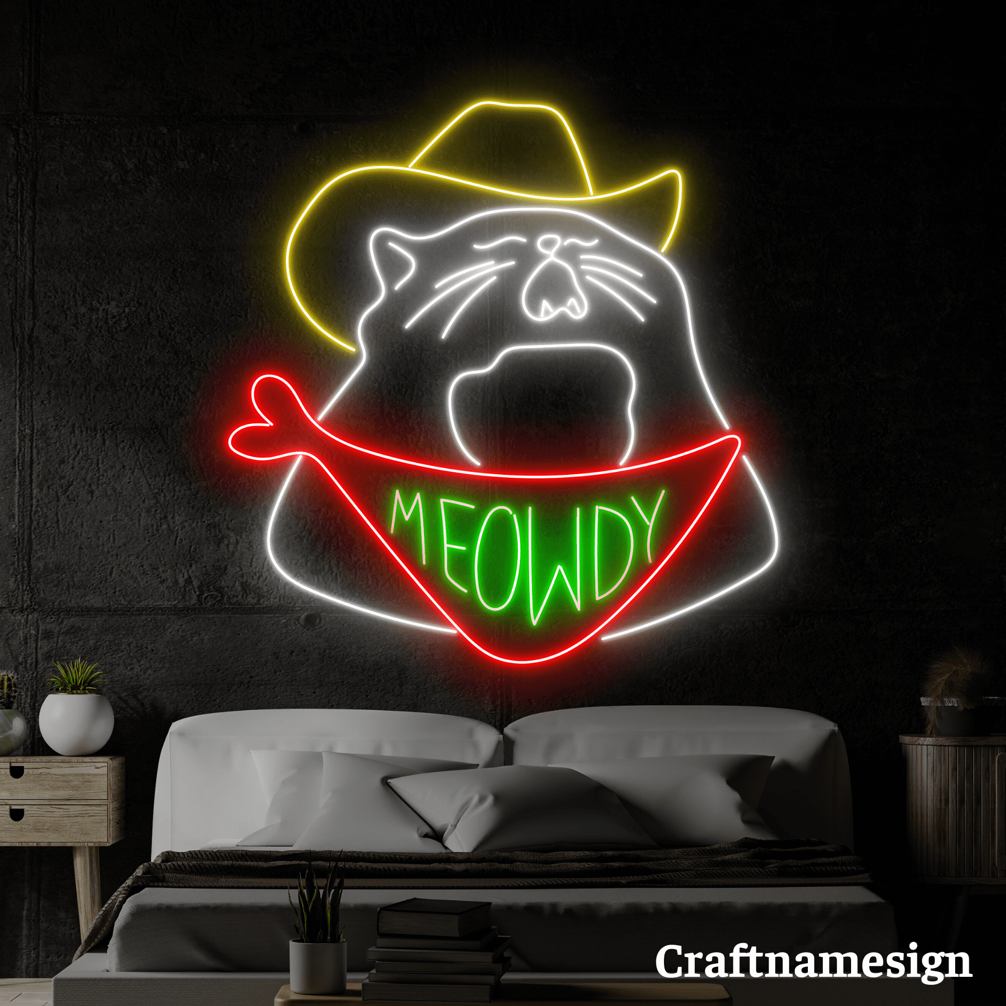 Craftnamesign Mindset Is Everything Neon Sign for Bedroom Bar Office ...