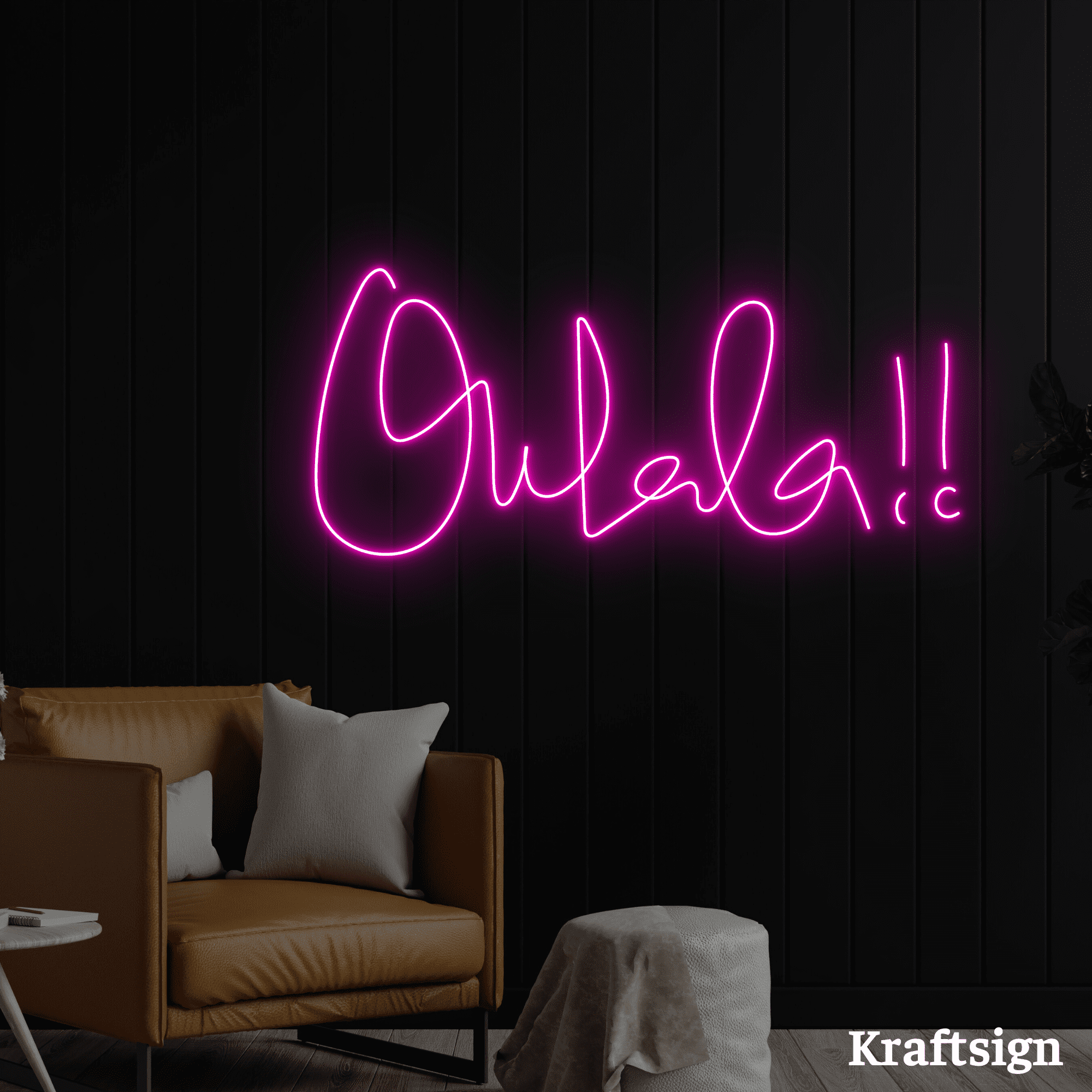 Craftnamesign Olala Neon Sign, Quotes LED Sign, Bar Club Decor, LED ...
