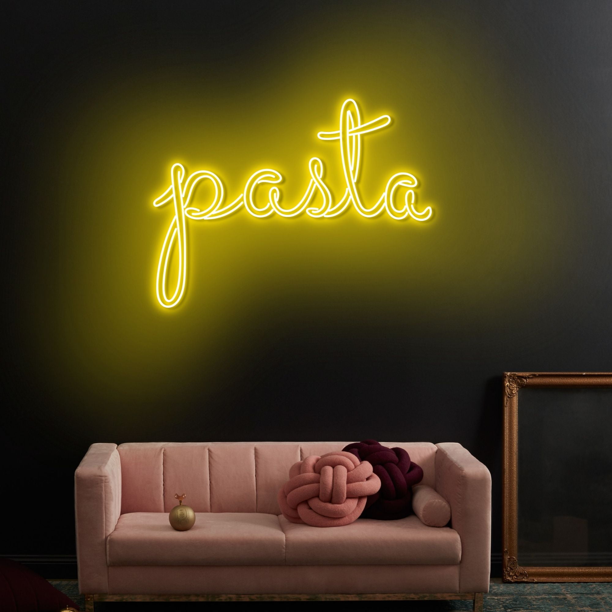 Craftnamesign Pasta Neon Light, Open Led Sign For Pasta Restaurant ...