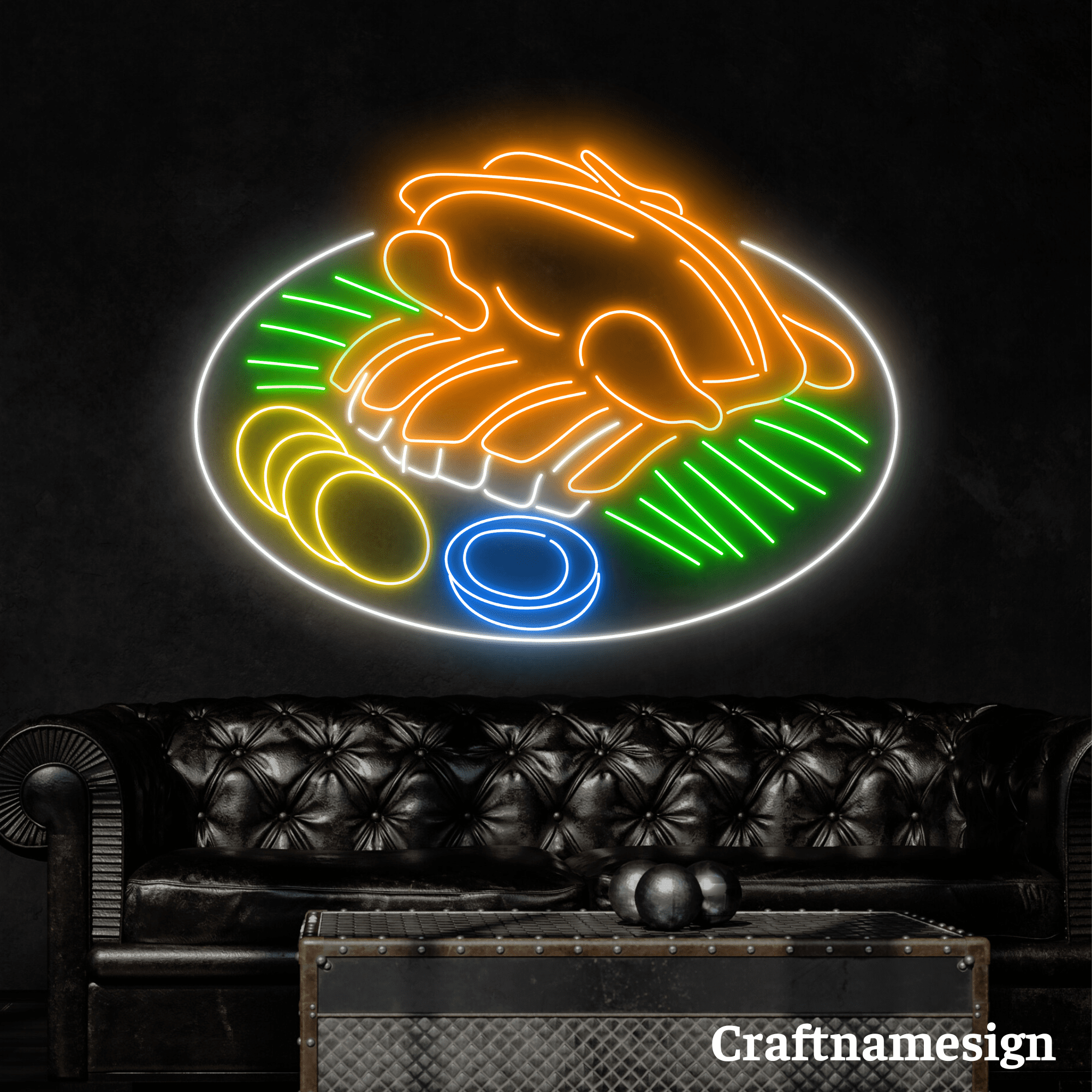 Craftnamesign Peking Roast Duck Neon Sign for Chinese Food Restaurant ...