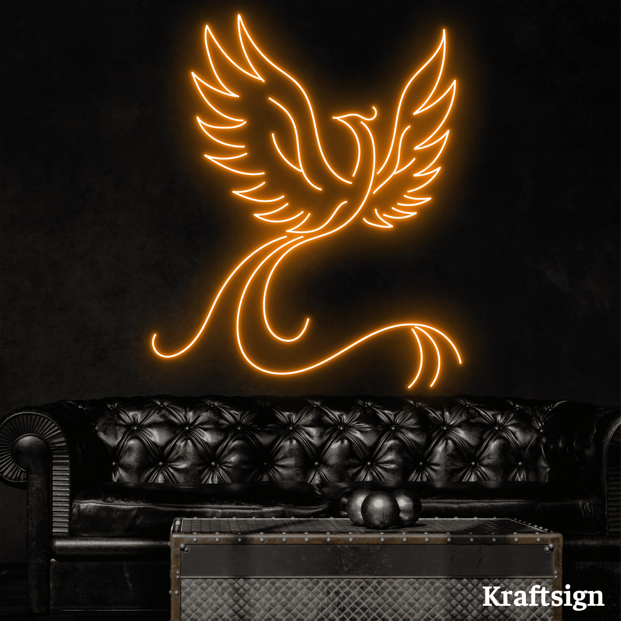 Craftnamesign Phoenix Neon Sign, Phoenix Decor, Phoenix Wall Art ...