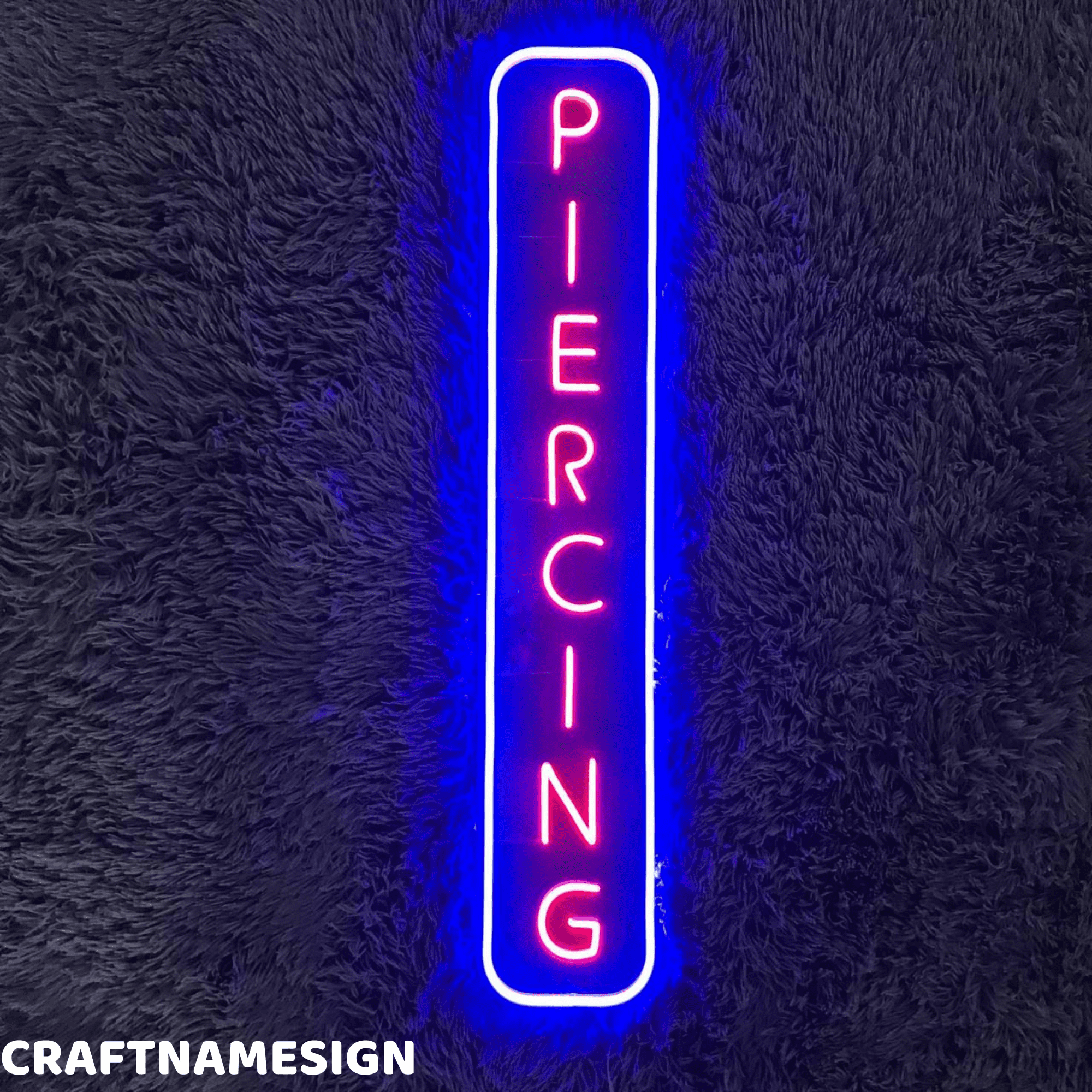 Craftnamesign Piercing Neon Sign, Tattoos Room Wall Art, Piercing Led ...
