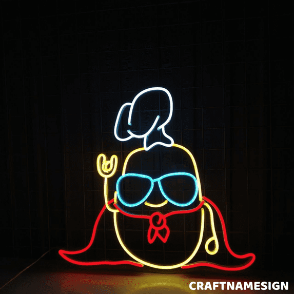 Craftnamesign Pineapple Chef Neon Light For Restaurant Kitchen Wall ...