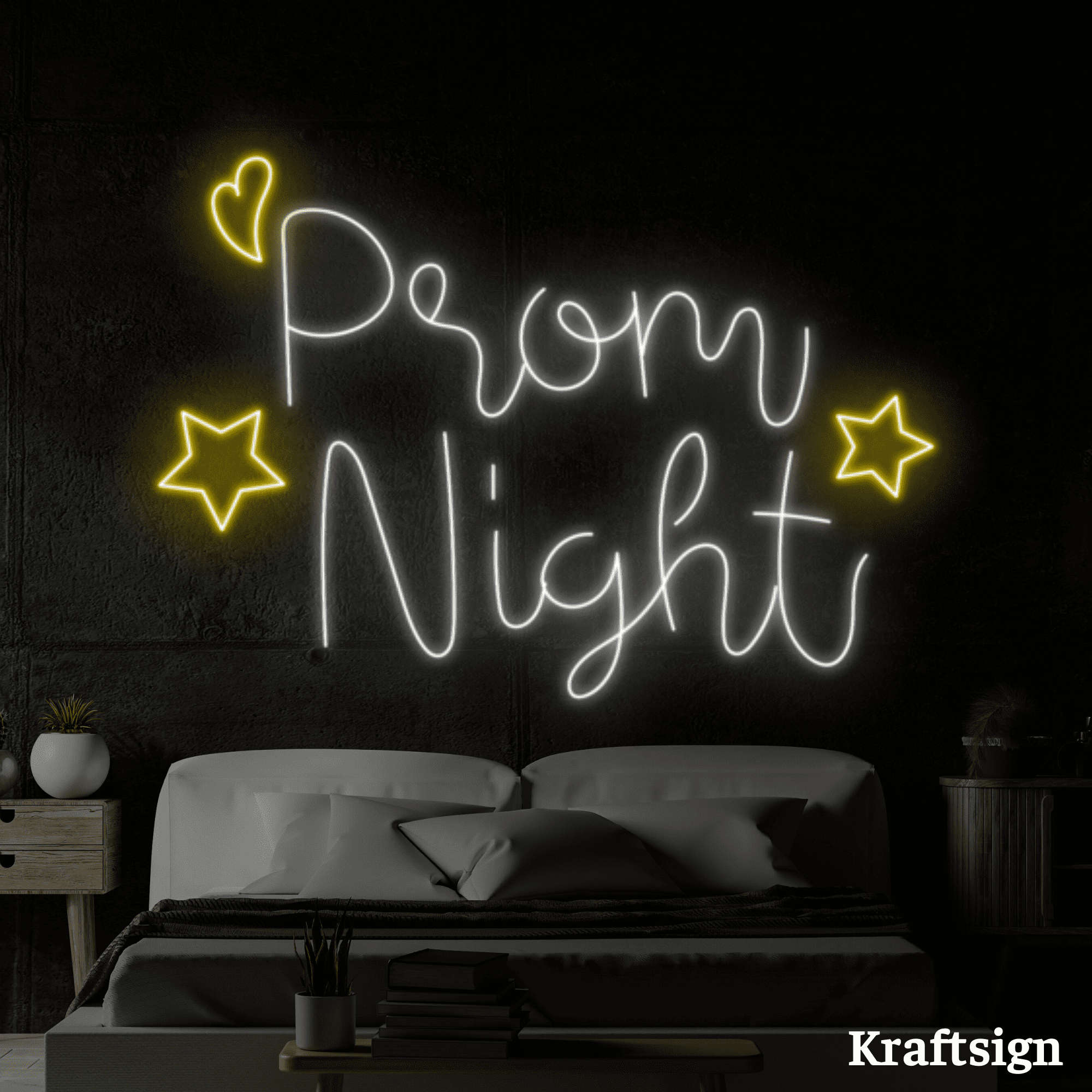 Craftnamesign Prom Night Neon Signs, Prom LED Signs, Party Event Decor ...
