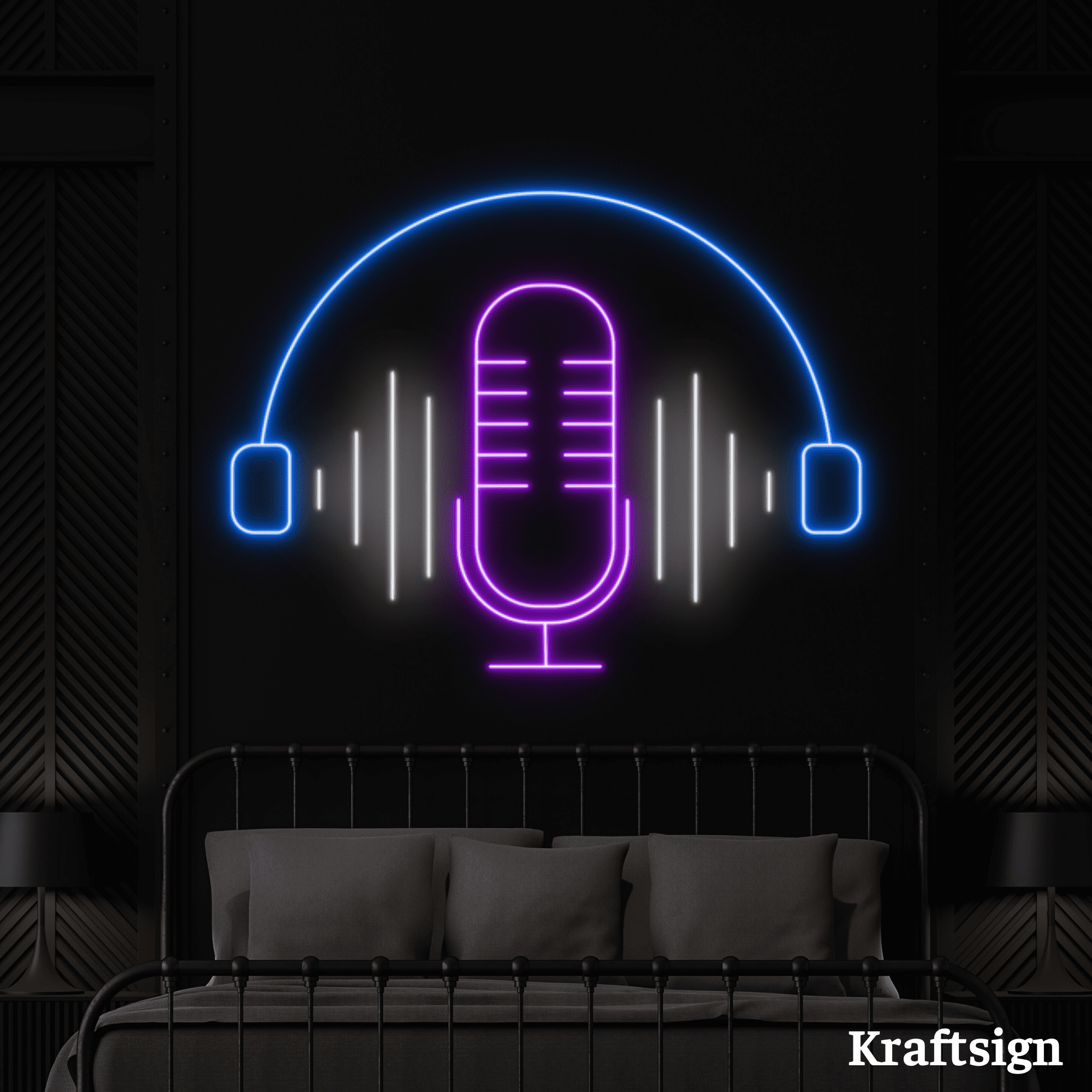 Craftnamesign Record Neon Sign,Music Studio LED Sign, Recording Room ...