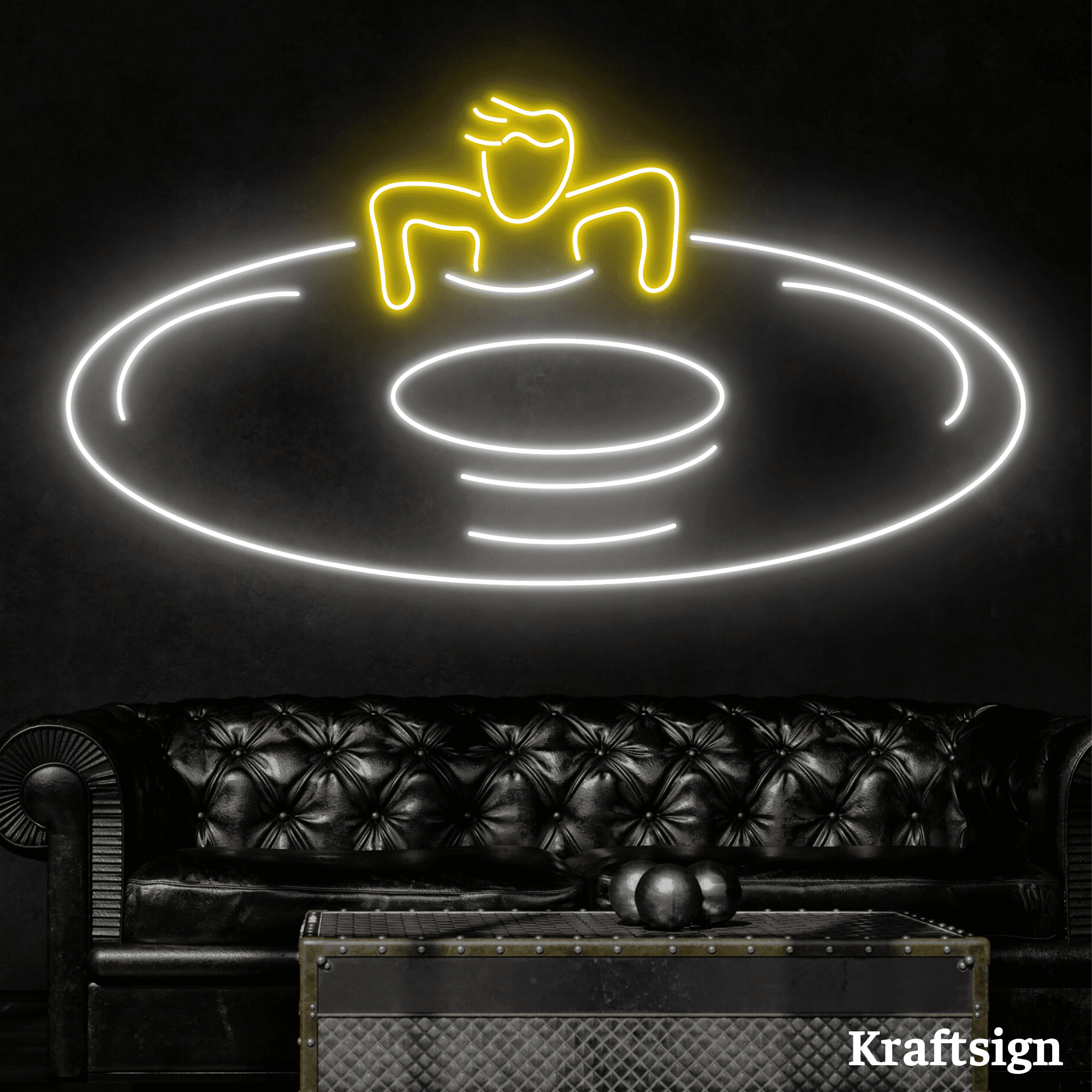 Craftnamesign Retro Discord Neon Sign, Discord LED Sign, Discord Wall ...