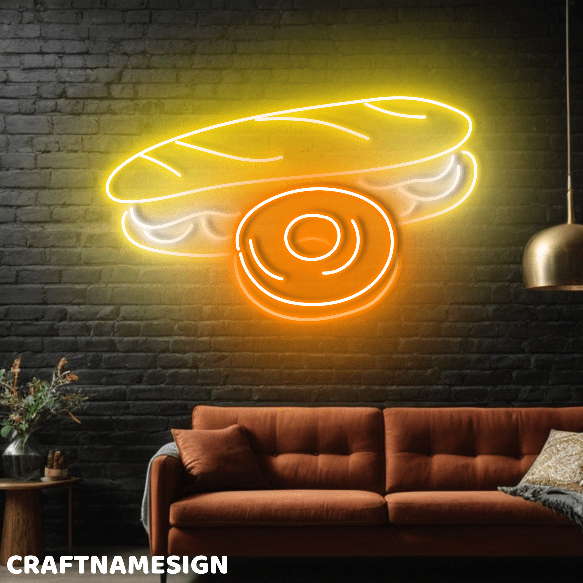 Craftnamesign Sandwich And Bagel Neon Sign, Sandwich Wall Decor ...