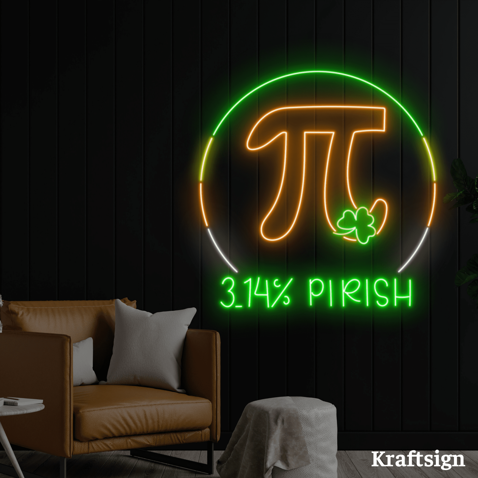 Craftnamesign St. Patrick Neon Sign,Patrick Day Decor,Bedroom Living ...