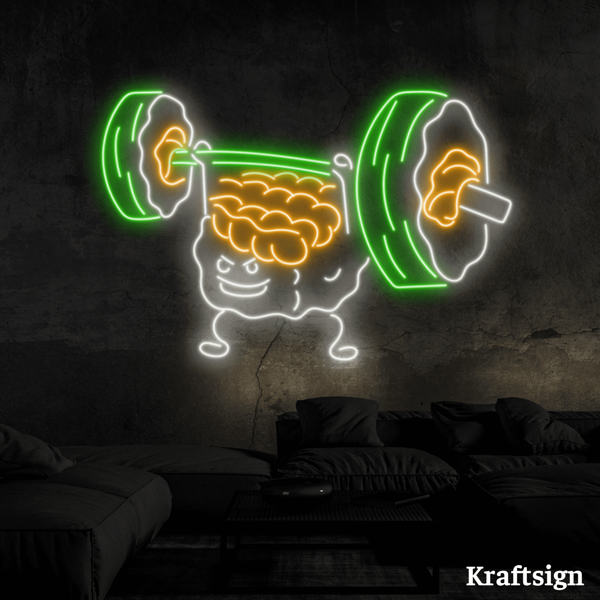 Craftnamesign Sushi Lifting Neon Sign, Sushi Japanese Restaurant Decor ...