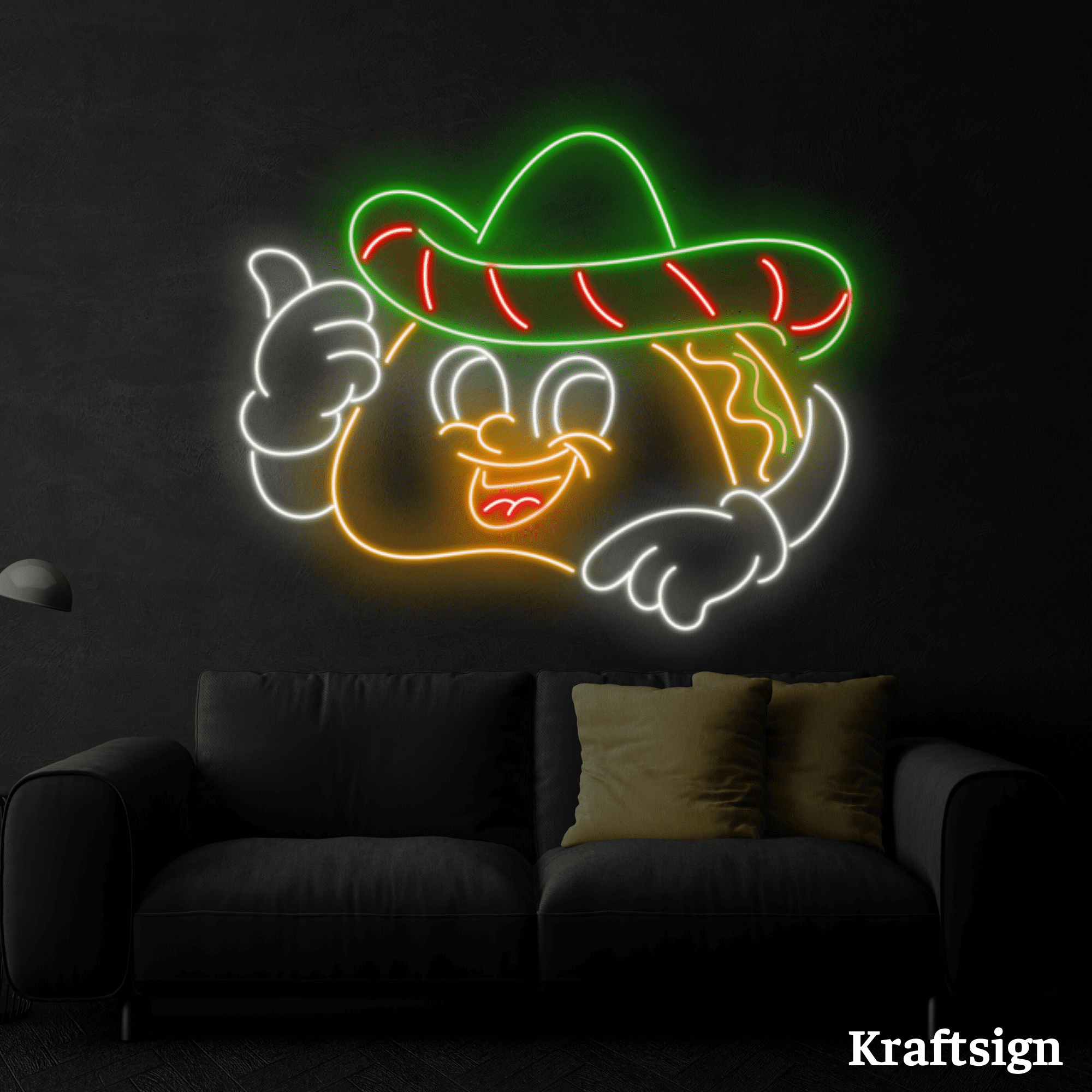 Craftnamesign Taiyaki Cake Neon Sign, Ice Cream Shop Decor, Cake Shop ...