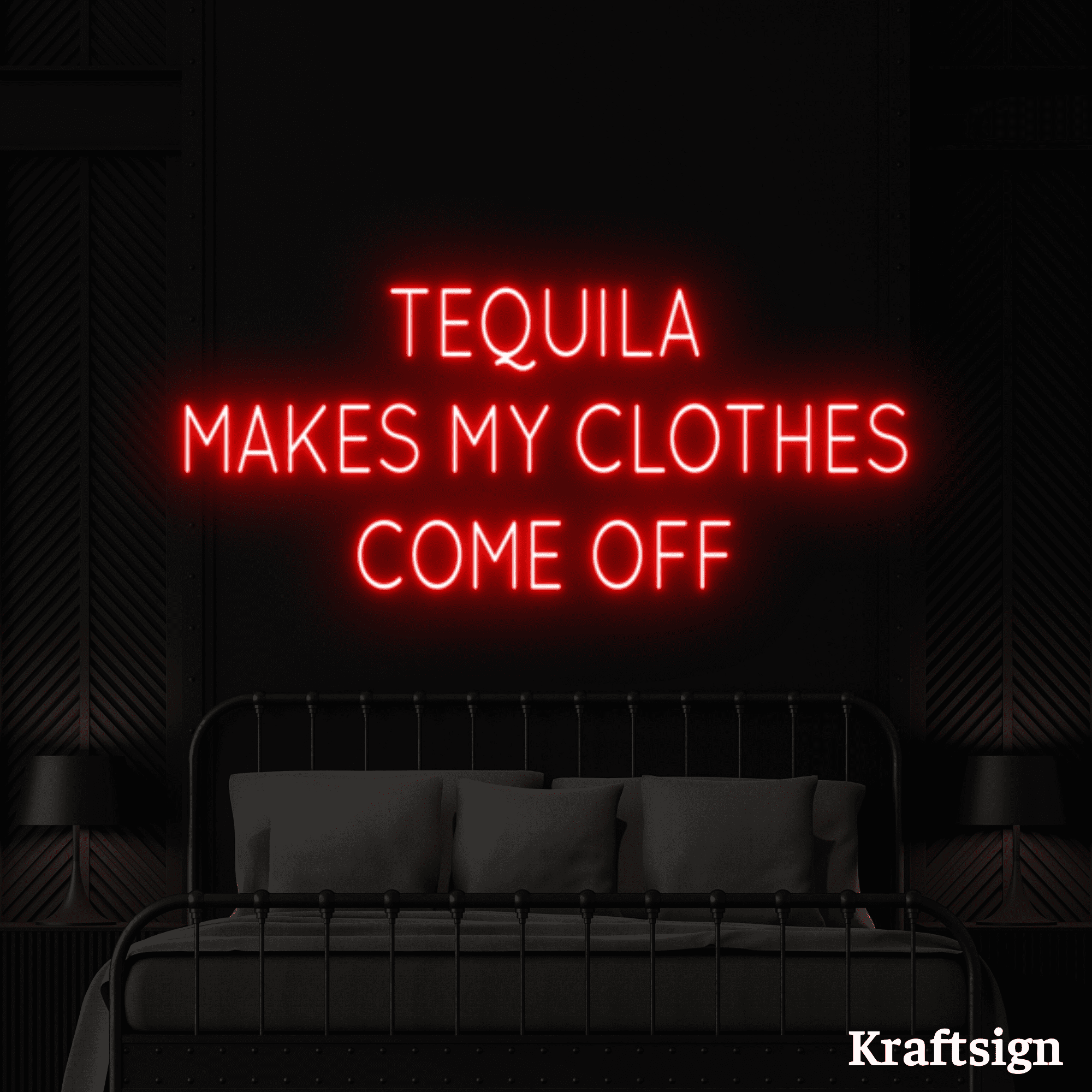 Craftnamesign Tequila Neon Sig, Quotes LED Sign, Bar Club Pub Decor ...