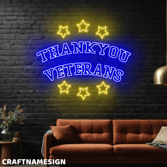 Thank You Veterans Sign