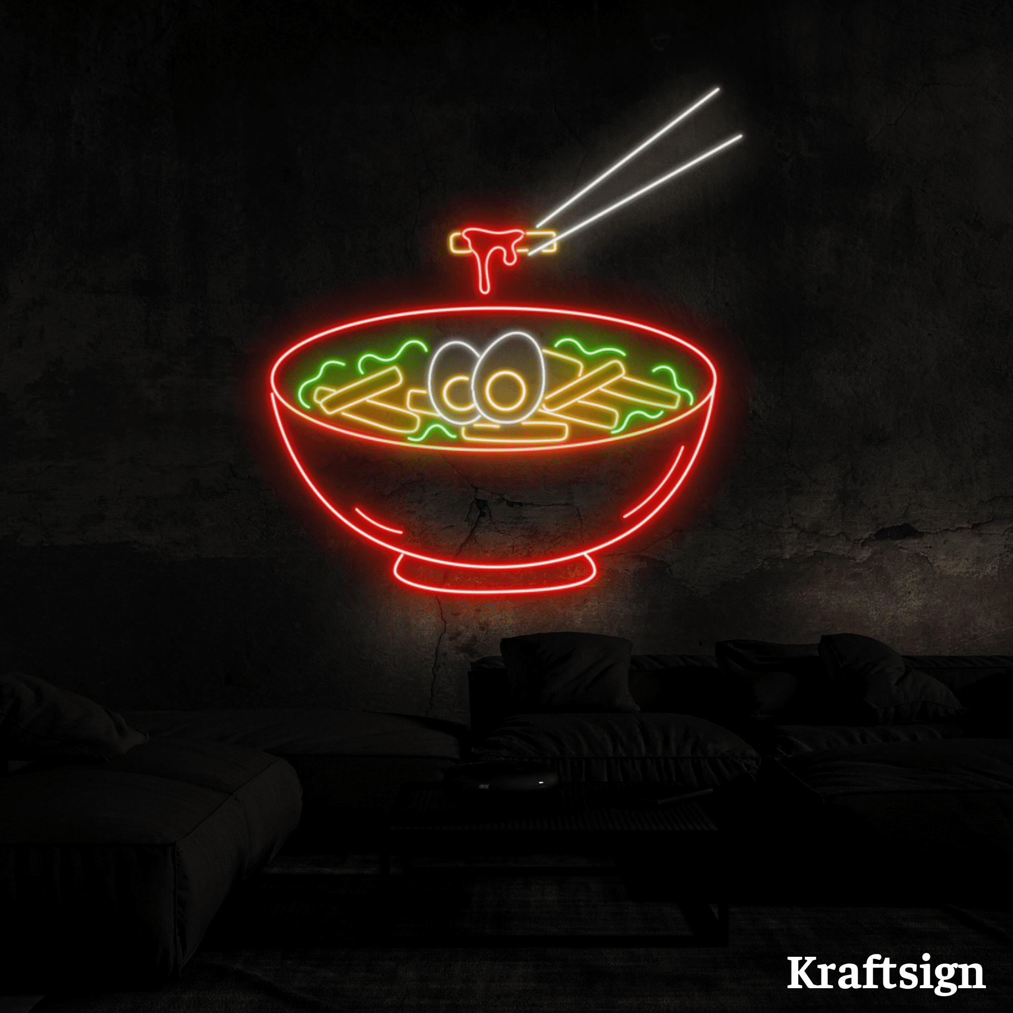 Craftnamesign Tokbokki Neon Sign, Fast Food Shop Decor, Tokbokki Shop ...