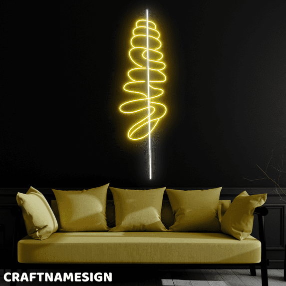 Craftnamesign Tornado Potato Neon Sign, Twist Potatoes Decor, Street ...