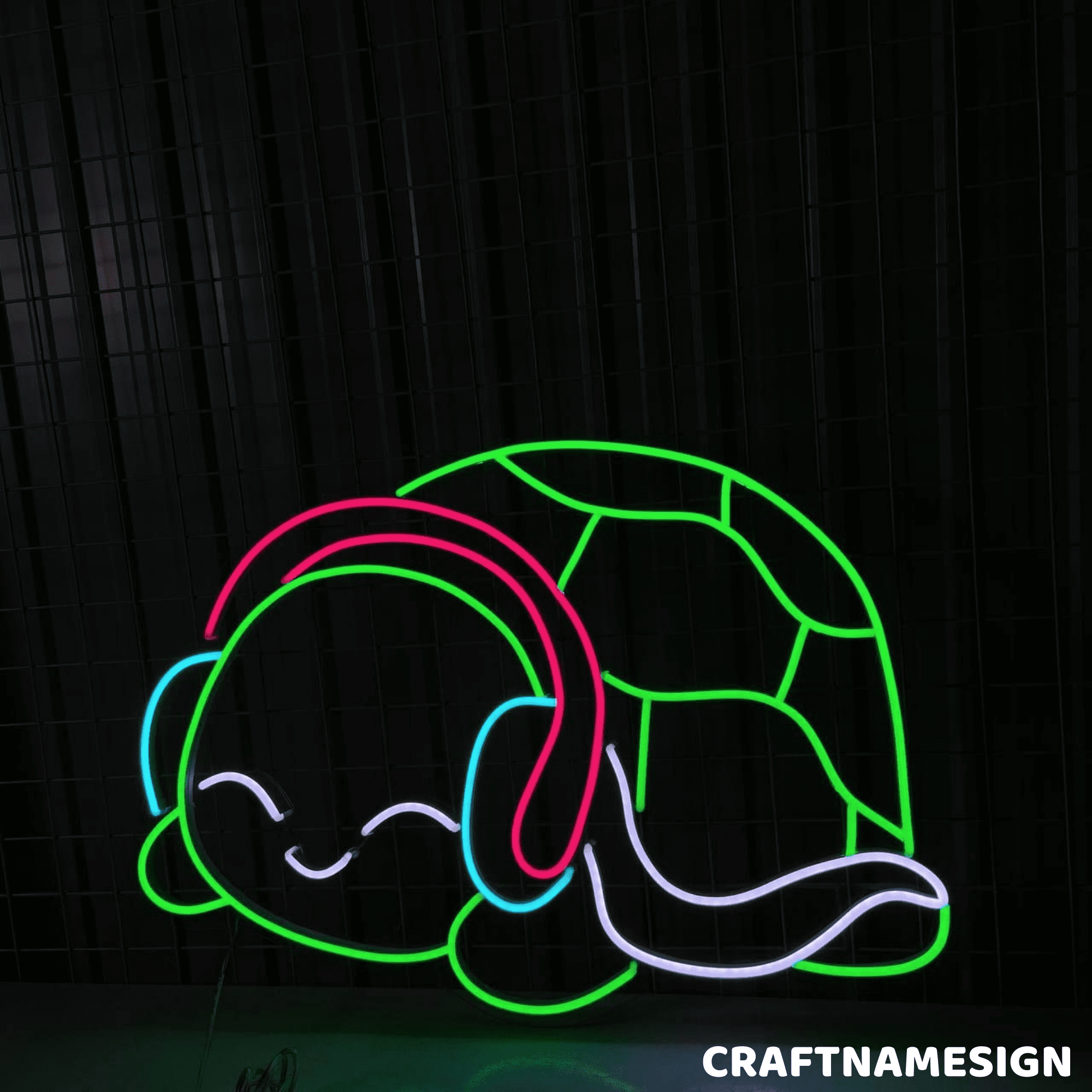 Craftnamesign Turtle Listen Music For Kids Room, Animal For Kid Zone ...