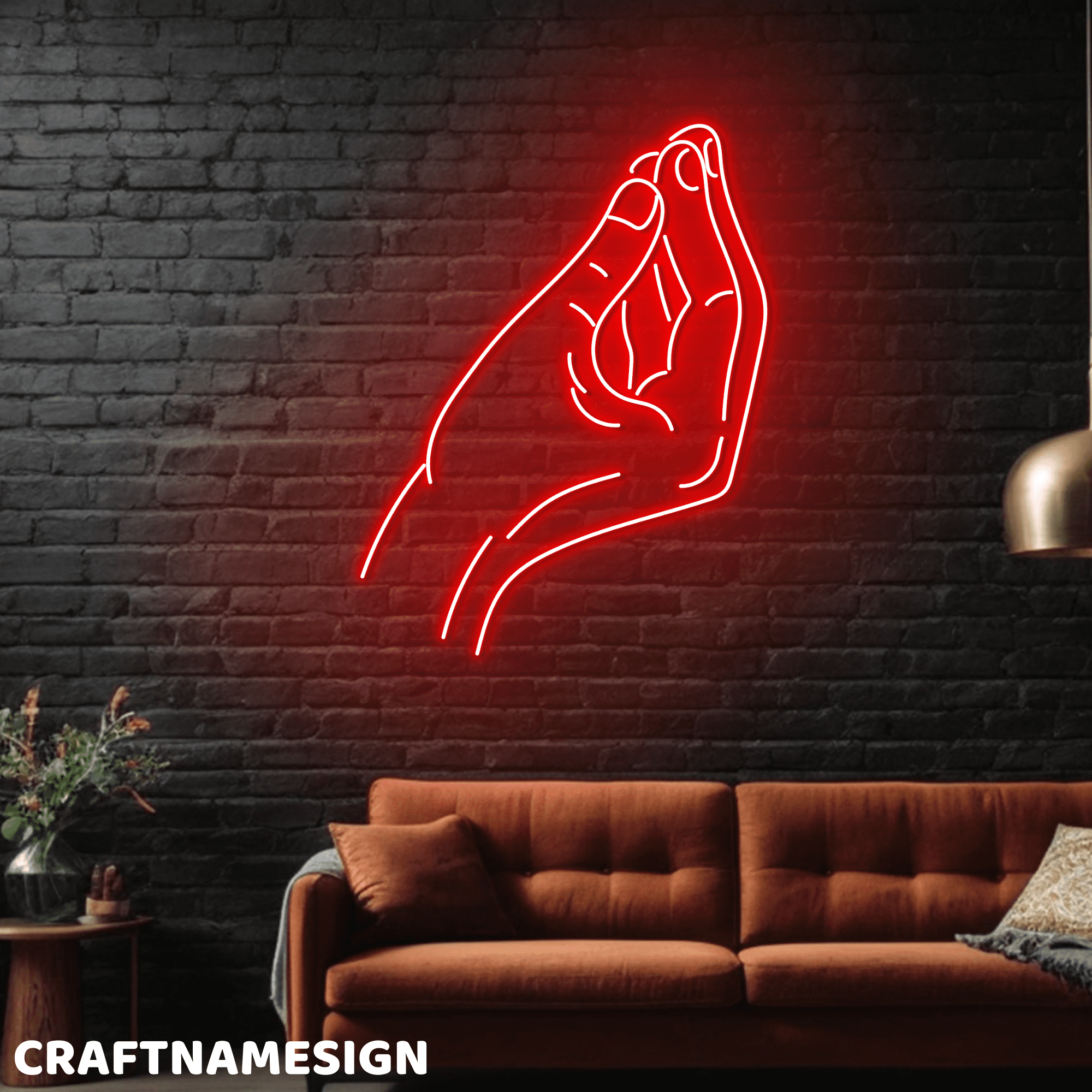 Craftnamesign What Do You Want Neon Sign, Italian Hand Gestures Decor ...