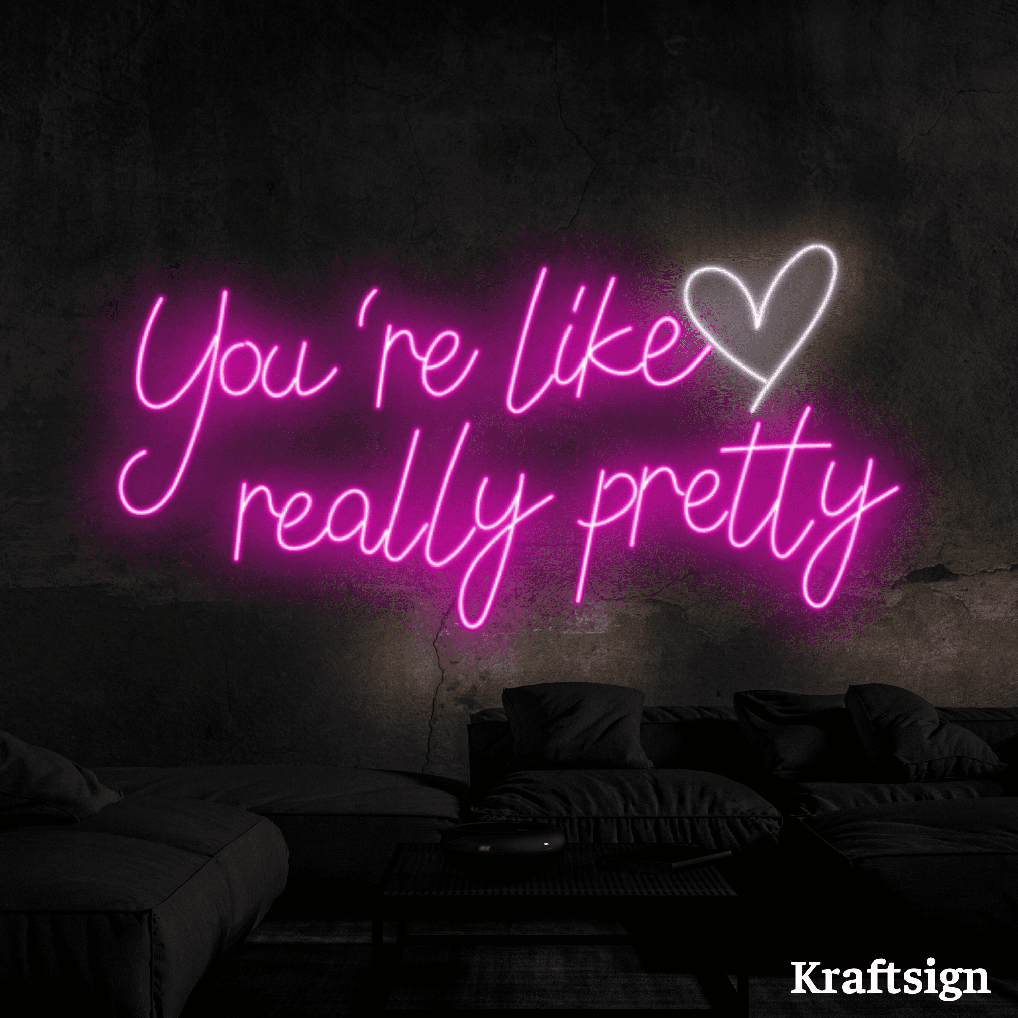 Craftnamesign You Like Really Pretty Neon Sign, Quotes Decor, Room ...