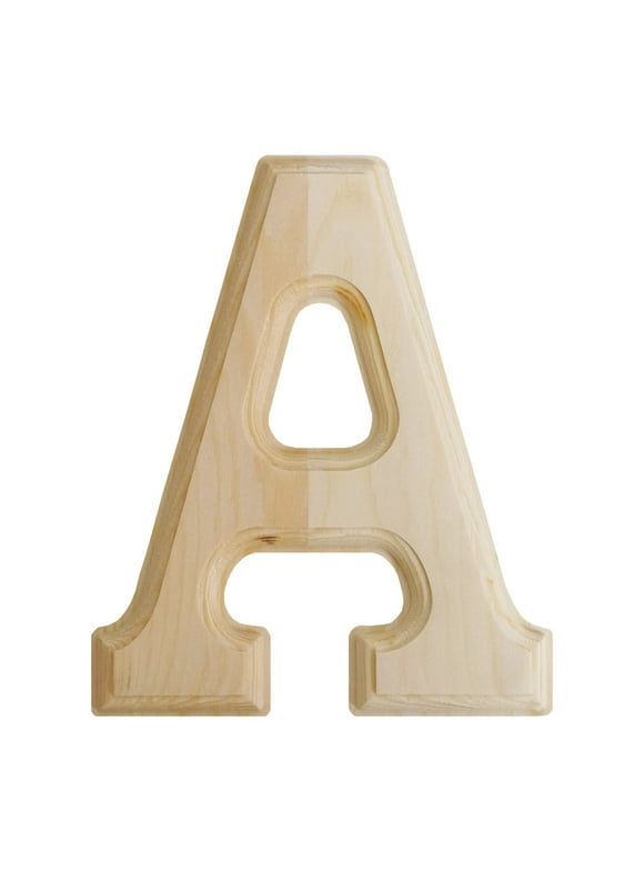 Wooden Letters & Numbers in Wood Crafting - Walmart.com