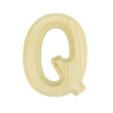 156Pcs Small Wooden Craft alphabet and letters Wood Cutouts with ...