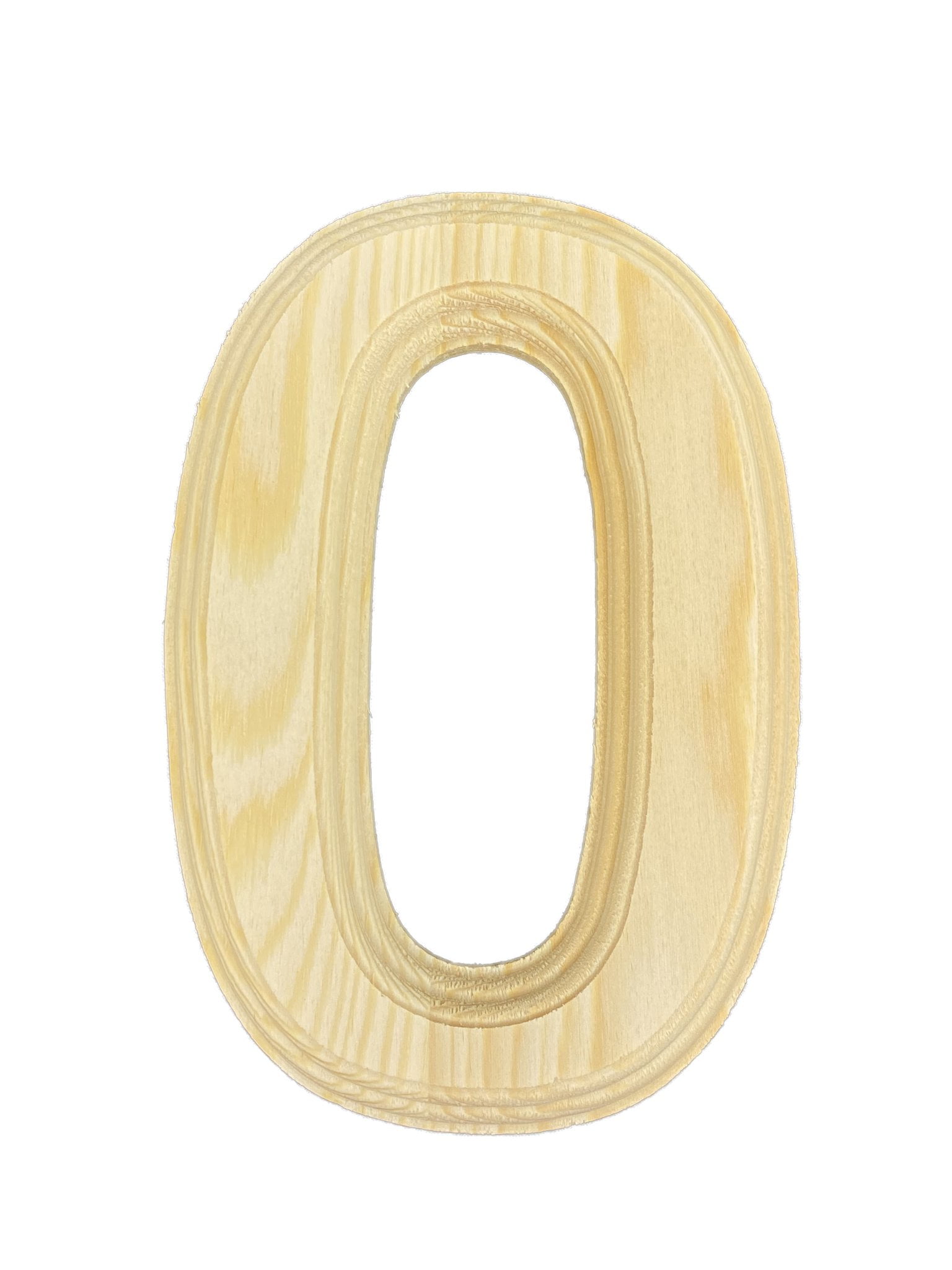 Crafts Central Pine Wood Beveled Wooden Numbers for Arts & Crafts ...