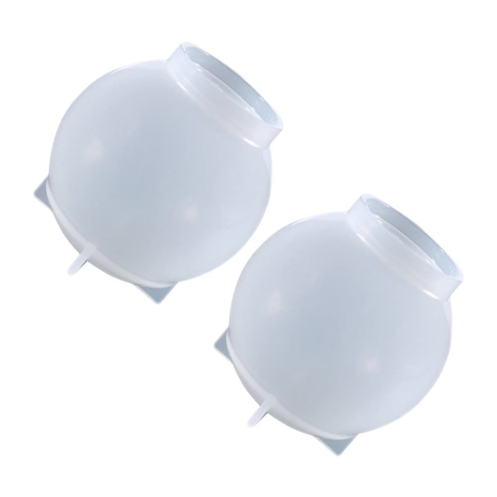 Crafts Making Mold Sphere Silicone Spherical 4 Pcs Candle Molds Crystal ...