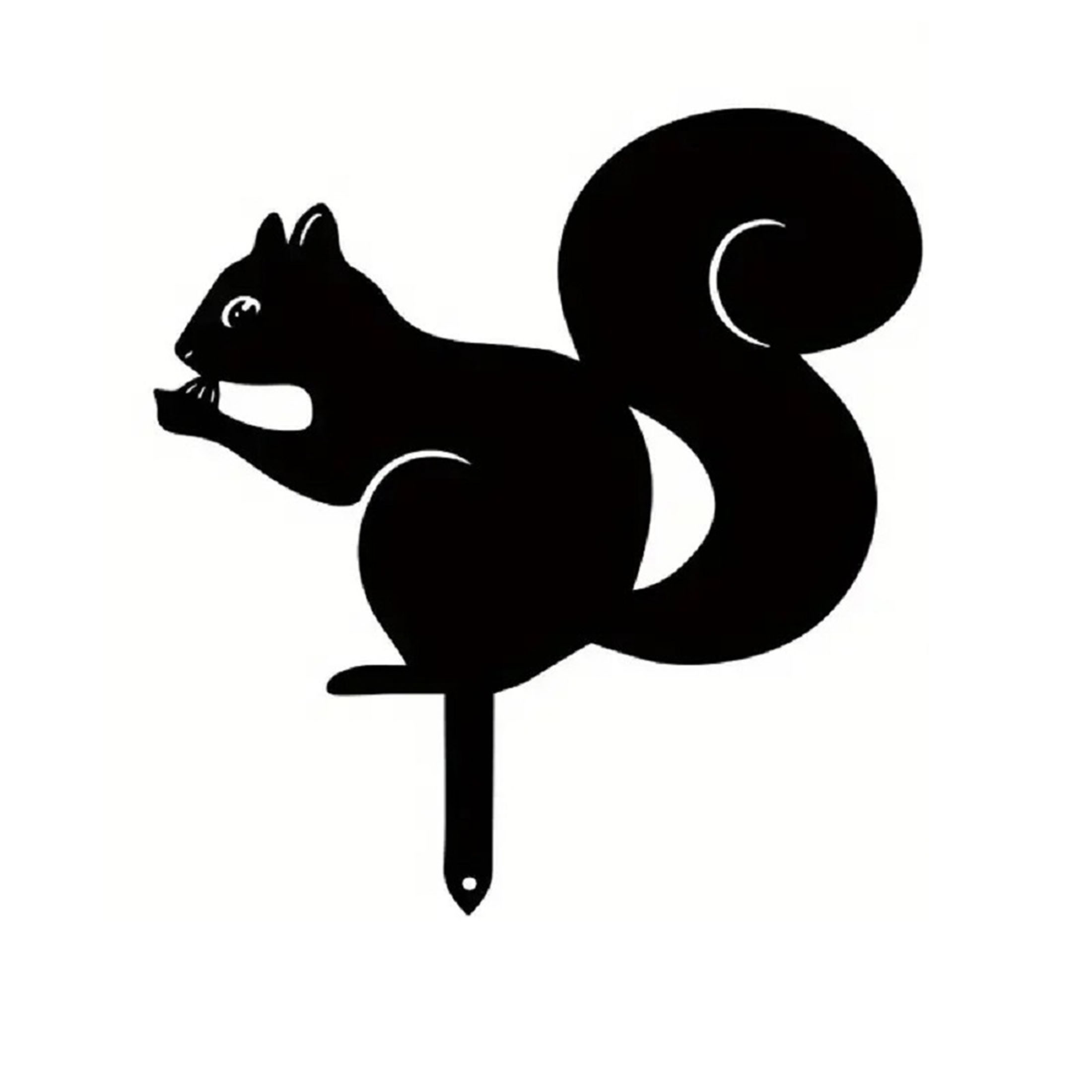 Crafts Rabbit/Squirrel Figurines Hollow Dust Proof Wrought Iron ...