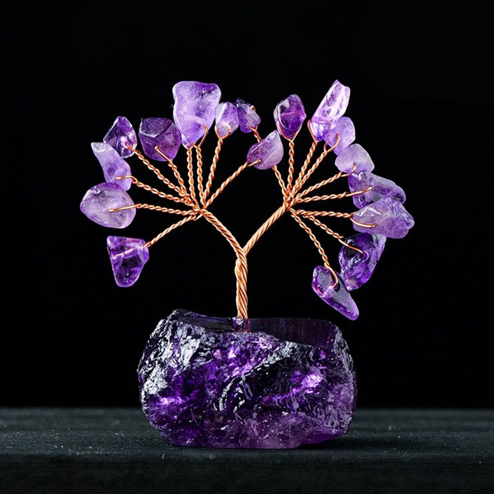 Crafts Yoga Reiki Chakra Energy Crystal Stone Base Desktop Ornament ...