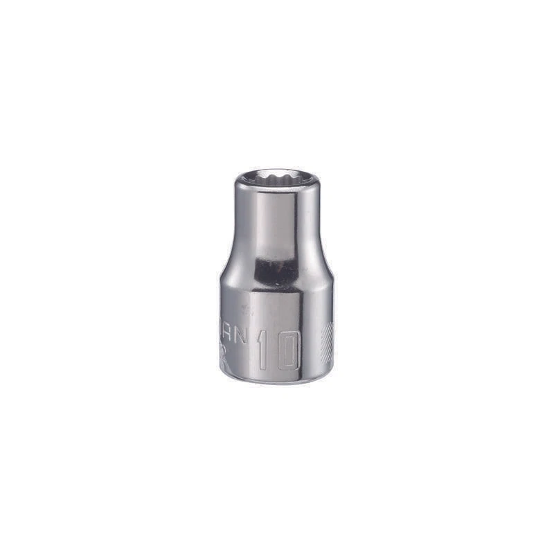 Craftsman 10 mm X 1/2 in. drive Metric 12 Point Standard Shallow Socket ...