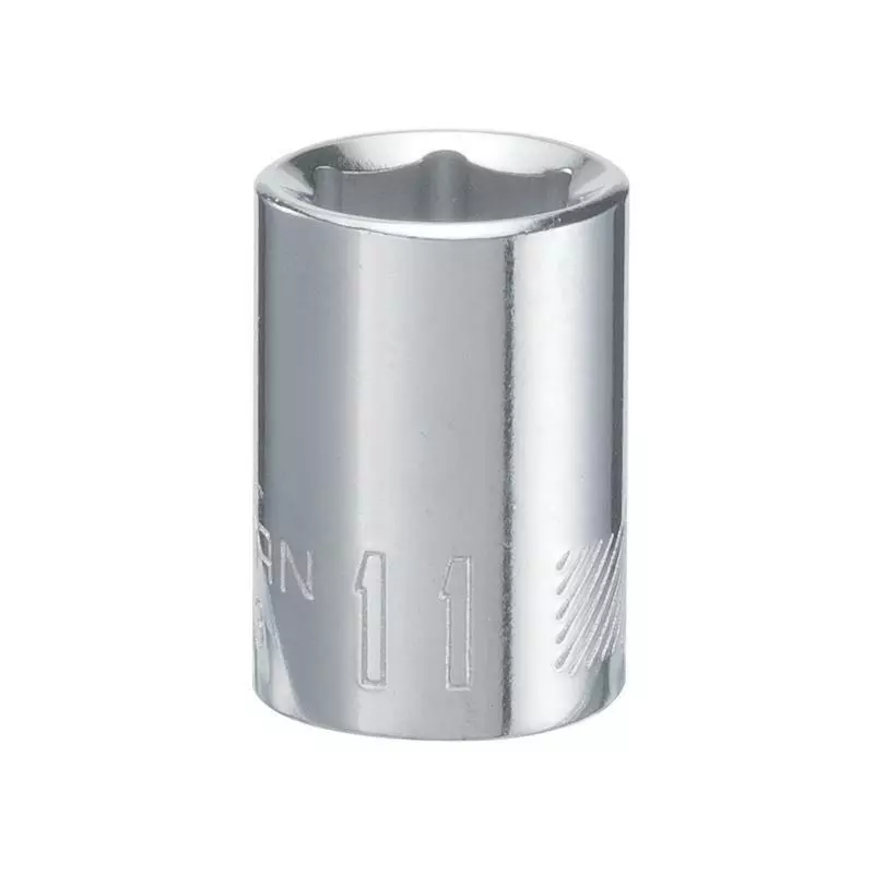 Craftsman 11 mm X 3/8 in. drive Metric 6 Point Shallow Socket - Walmart.com
