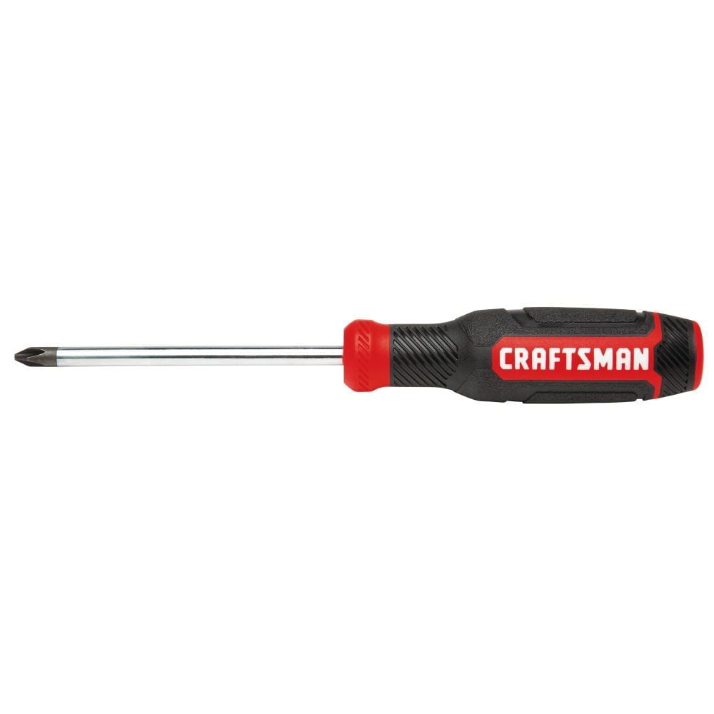 Craftsman #2 Phillips Bi-Material Handle 4 Inch Screwdriver - Walmart.com