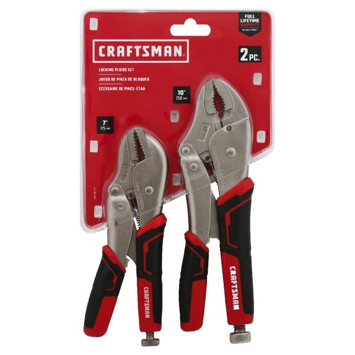 Craftsman 2 Piece Locking Pliers Set - Walmart.com