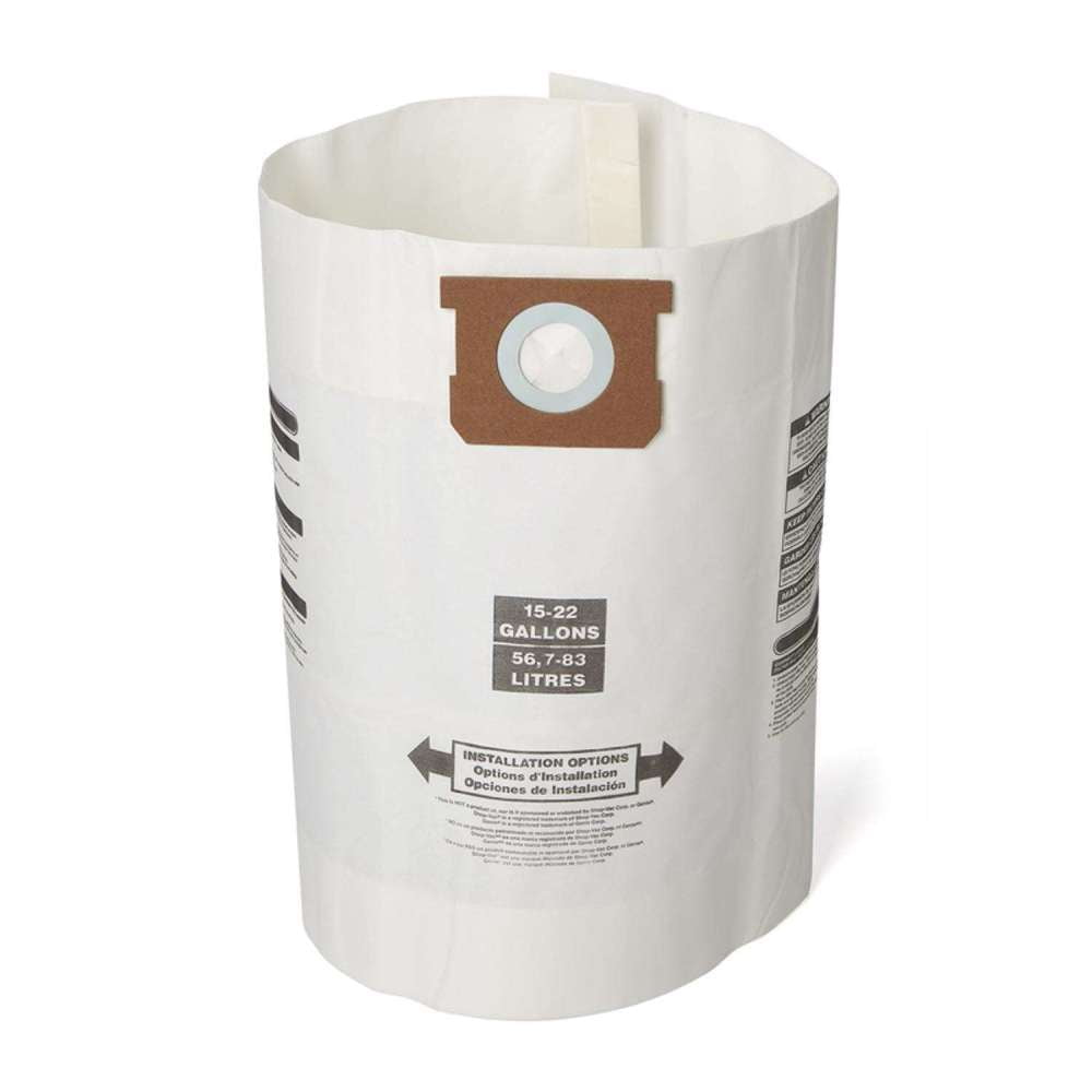 Craftsman 2 X 10" 15 To 22 Gallon Dust Collection Filter Bag 3Pc ...