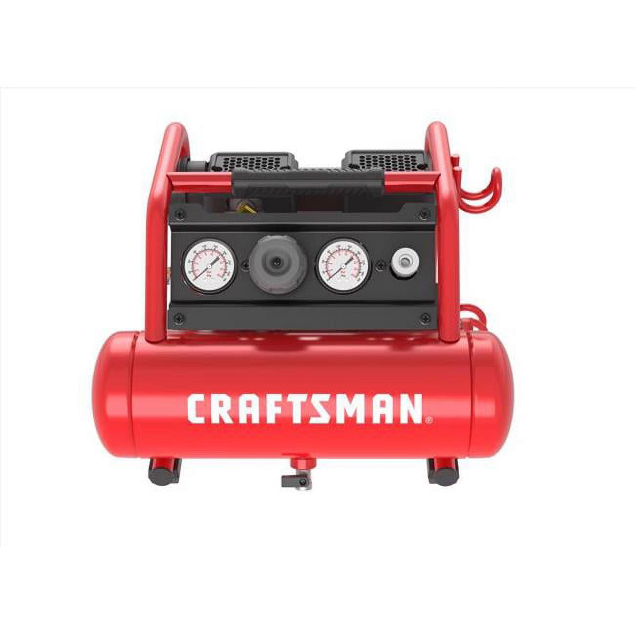 Craftsman 2018866 1 gal 125 psi 0.5 HP Horizontal Portable Air ...