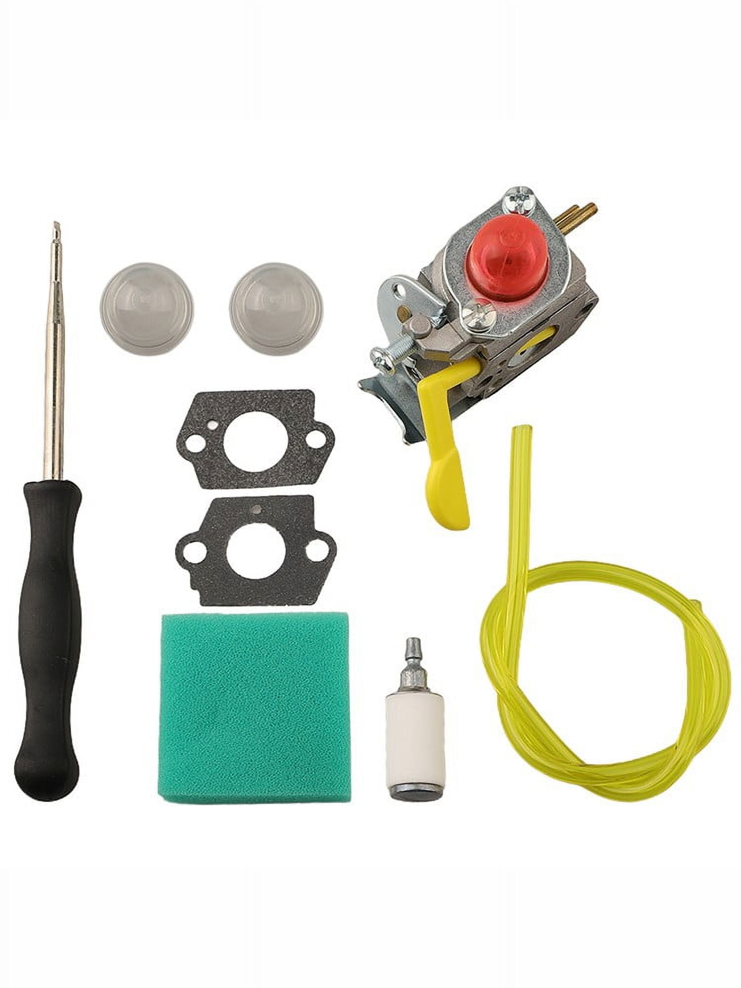 Craftsman 25Cc Gas String Trimmer Carburetor Kit Replacement For Weedwacker 17Inch Engine Parts ...