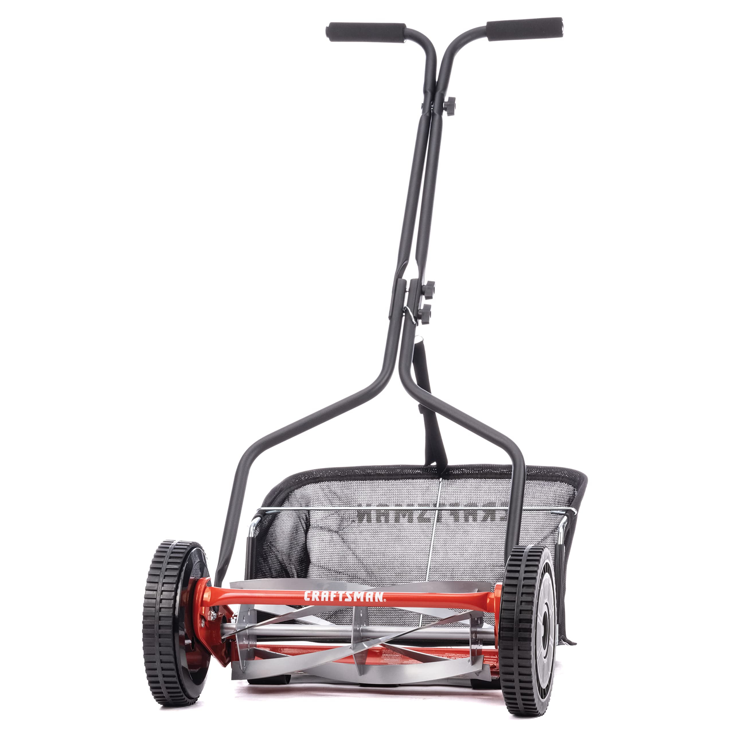 Craftsman 304-14CR 14-Inch 5-Blade Push Reel Lawn Mower with Grass ...