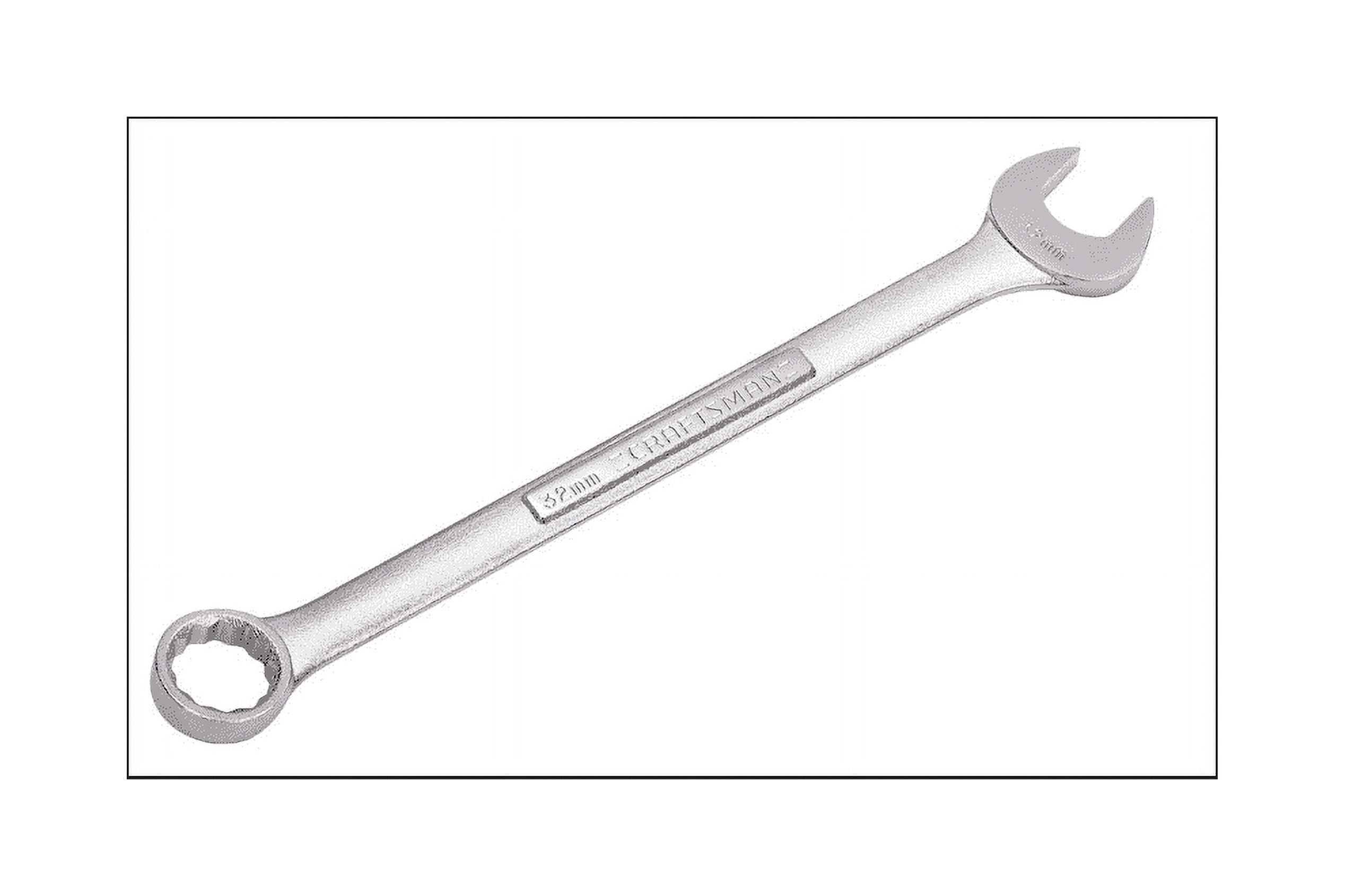 Craftsman 32 mm x 32 mm 12 Point Metric Alloy Steel Combination Wrench ...