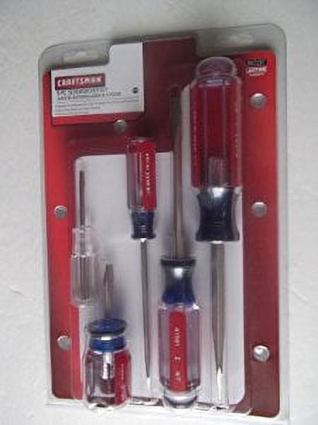 Craftsman 9-47137 Slotted Screwdriver Set, 5 Piece - Walmart.com