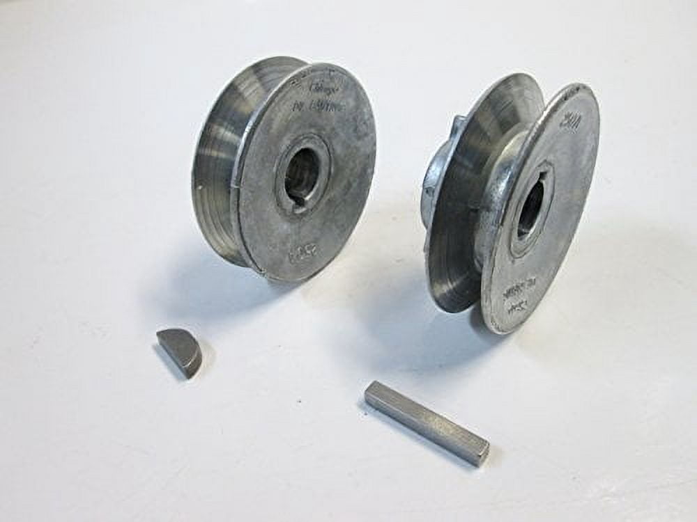 Craftsman Belt Drive Contractor Table Saw 2 1/2" Pulley Set with Keys ...