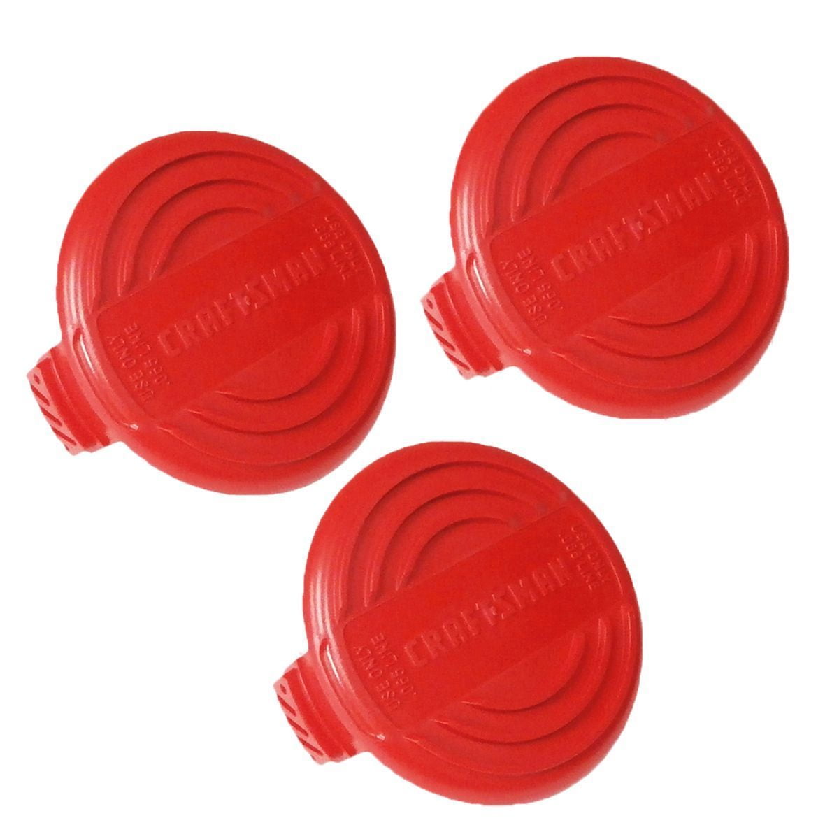 Craftsman OEM Replacement Spool Caps 3 Pack, Compatible with CMCST900D1 ...