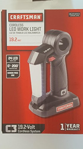 Craftsman Cordless 24 LED Work Light C3 19.2V Tool Only - Walmart.com