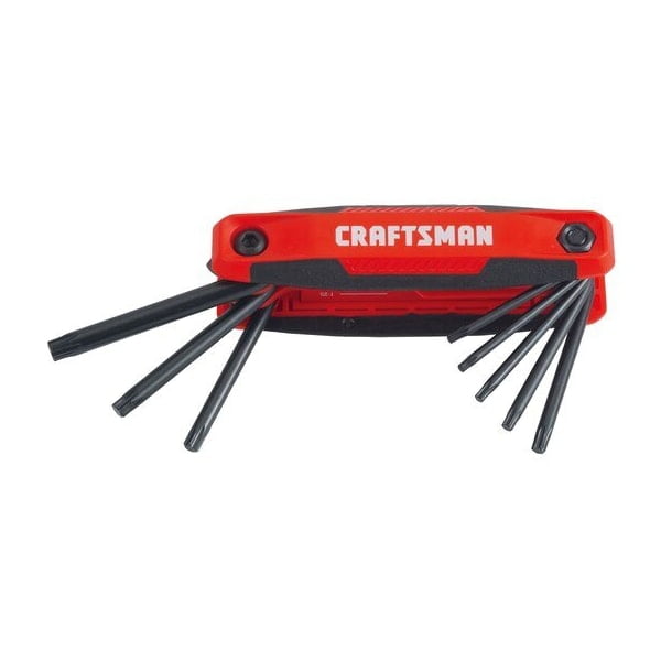 Craftsman Folding Star Hex Key Set,8-Key CMHT26003 - Walmart.com