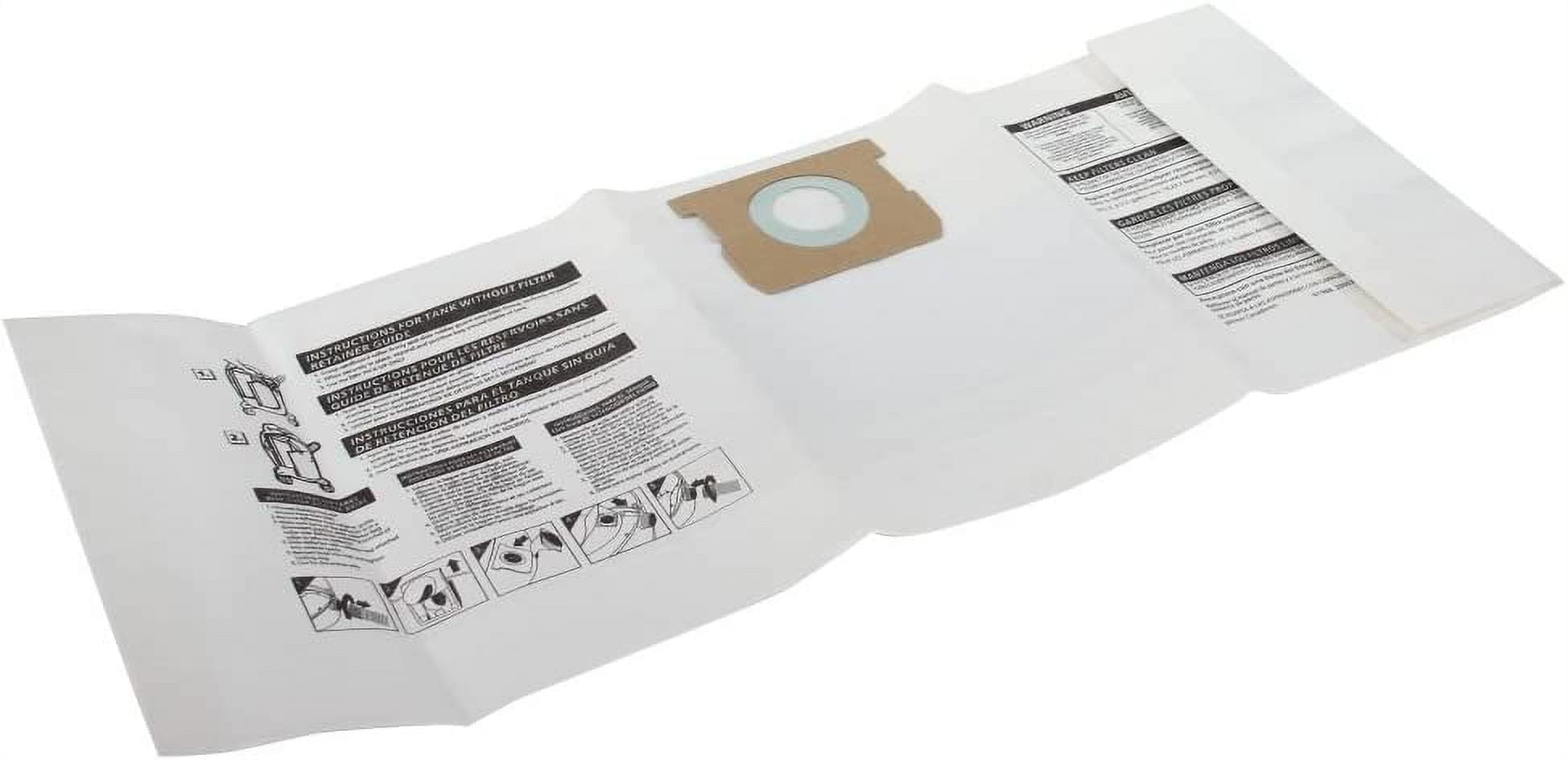 Vacmaster/Craftsman Genuine OEM Replacement Dust bag VDBS - 551004118 ...