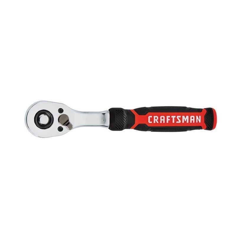 CRAFTSMAN Low Profile Ratchet Wrench, 1/4 Inch Drive, 72 Tooth ...