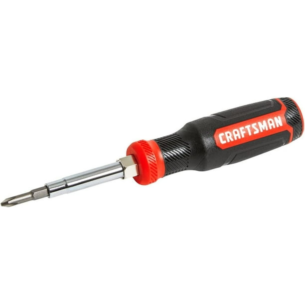 Craftsman 6 Piece Multi-Bits Screwdriver Hand Kit Set with ...