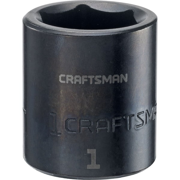Craftsman Sockets, 1/2" Drive 1" SAE Impact Shallo CMMT15858 - Walmart.com