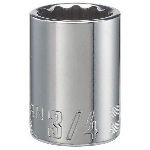 Craftsman Sockets, 1/2" Drive 3/4" 12 Point SAE Sh CMMT47508 - Walmart.com