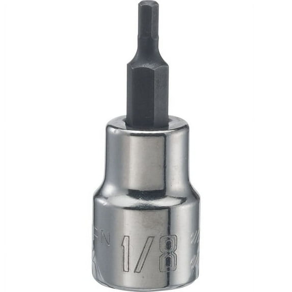 Craftsman Sockets, 3/8" Drive 1/8" Hex Bit Socket CMMT13002 - Walmart.com