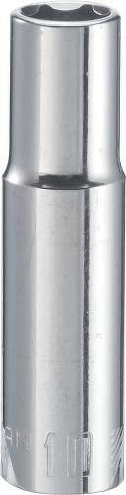 CRAFTSMAN Deep Socket, Metric, 3/8-Inch Drive, 10mm, 6-Point (CMMT44426 ...