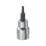 Craftsman Sockets, 3/8" Drive 3mm Hex Bit Socket CMMT13003 - Walmart.com