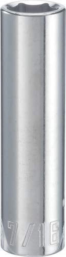 Craftsman Sockets, 3/8" Drive 7/16" 6 Point SAE Sh CMMT43331 - Walmart.com